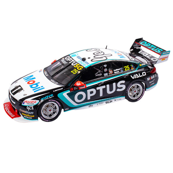 1:18 scale Mobil 1 Optus Racing #25 Holden ZB Commodore 2022 Repco Bat