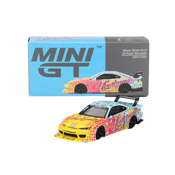 1:64 scale Nissan LB-Super Silhouette S15 SILVIA LBWK KUMA