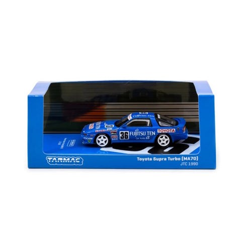 1:64 scale Fujitsu Ten Team/ TOM's Toyota Supra Turbo MA70 1990 All-Ja